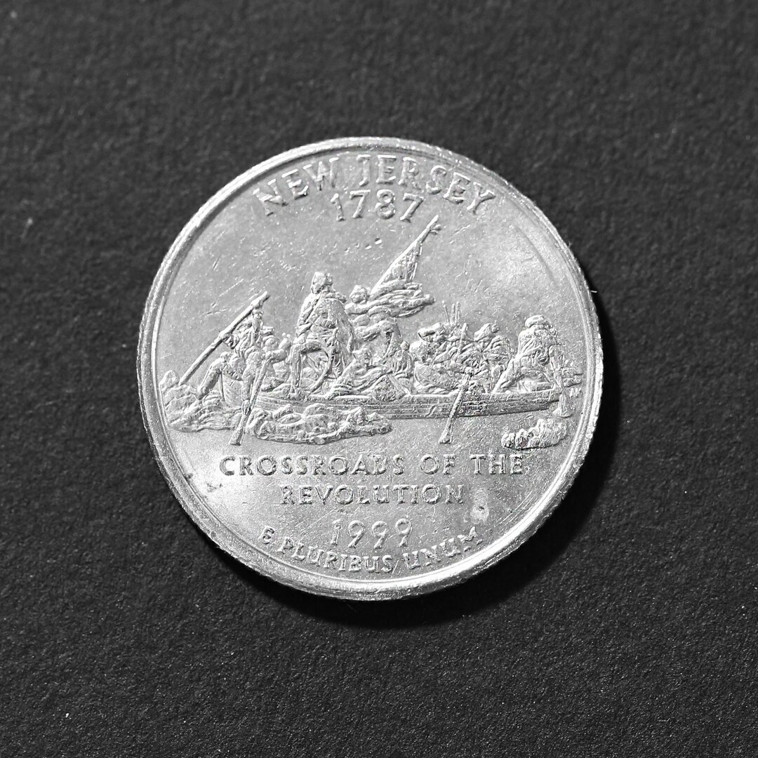 1999 USA 25 Cents Commemorative Coin Washington Quarter United States ...