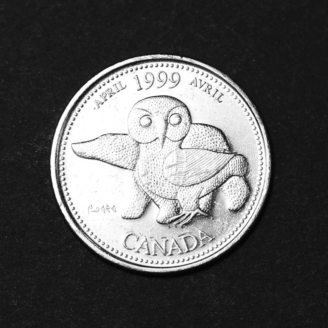 1999 Canada 25 Cents Canadian Coin, Commemorative Issue, April Quarter ...