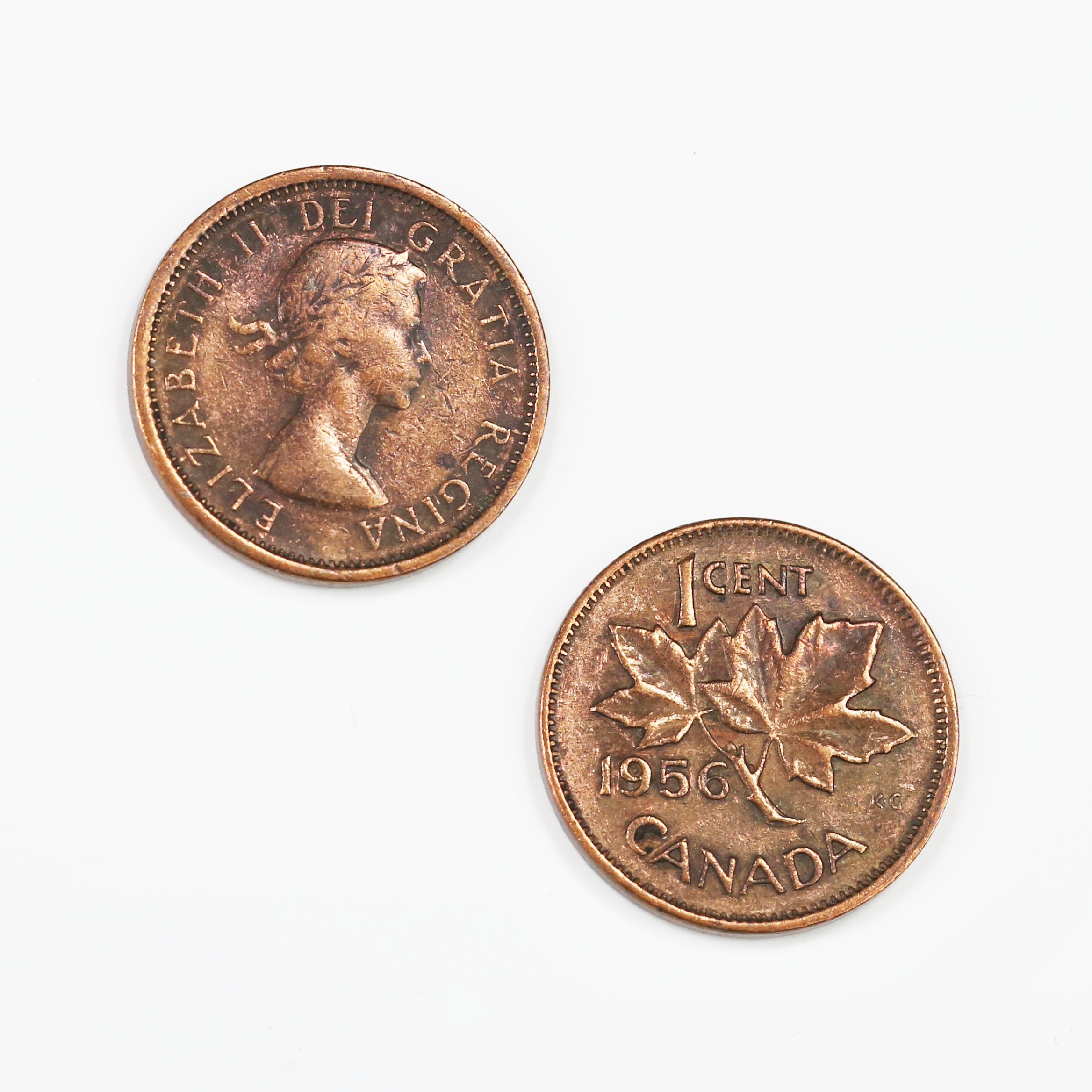 Canadian Penny Elizabeth Ii