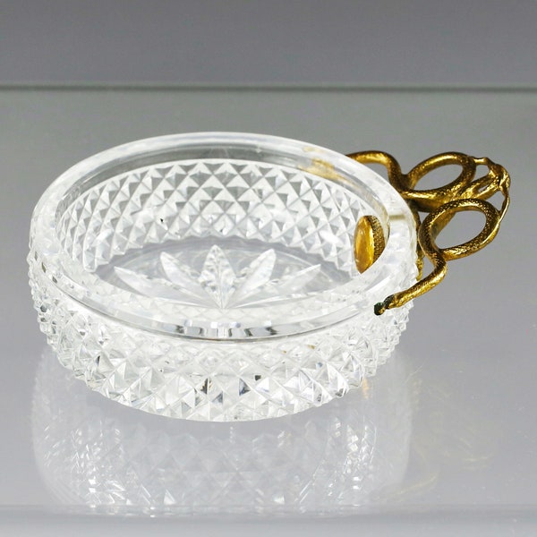 Antique Crystal Ring Holder - Etsy