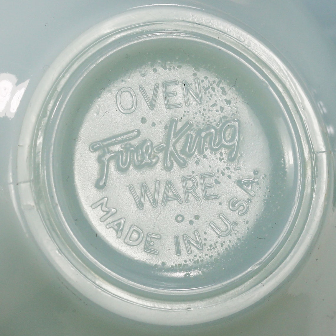 Fire King Turquoise Blue 12 Piece Snack Set Cups Plates 22k - Etsy