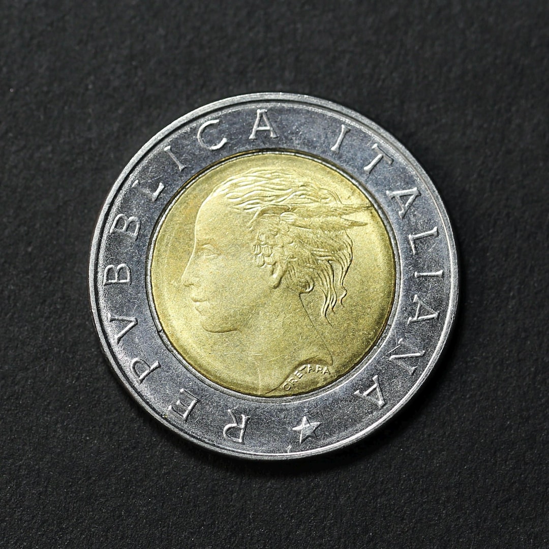 1985 500 Lira Italy Coin, Italian Numismatic Collectible, Italian ...