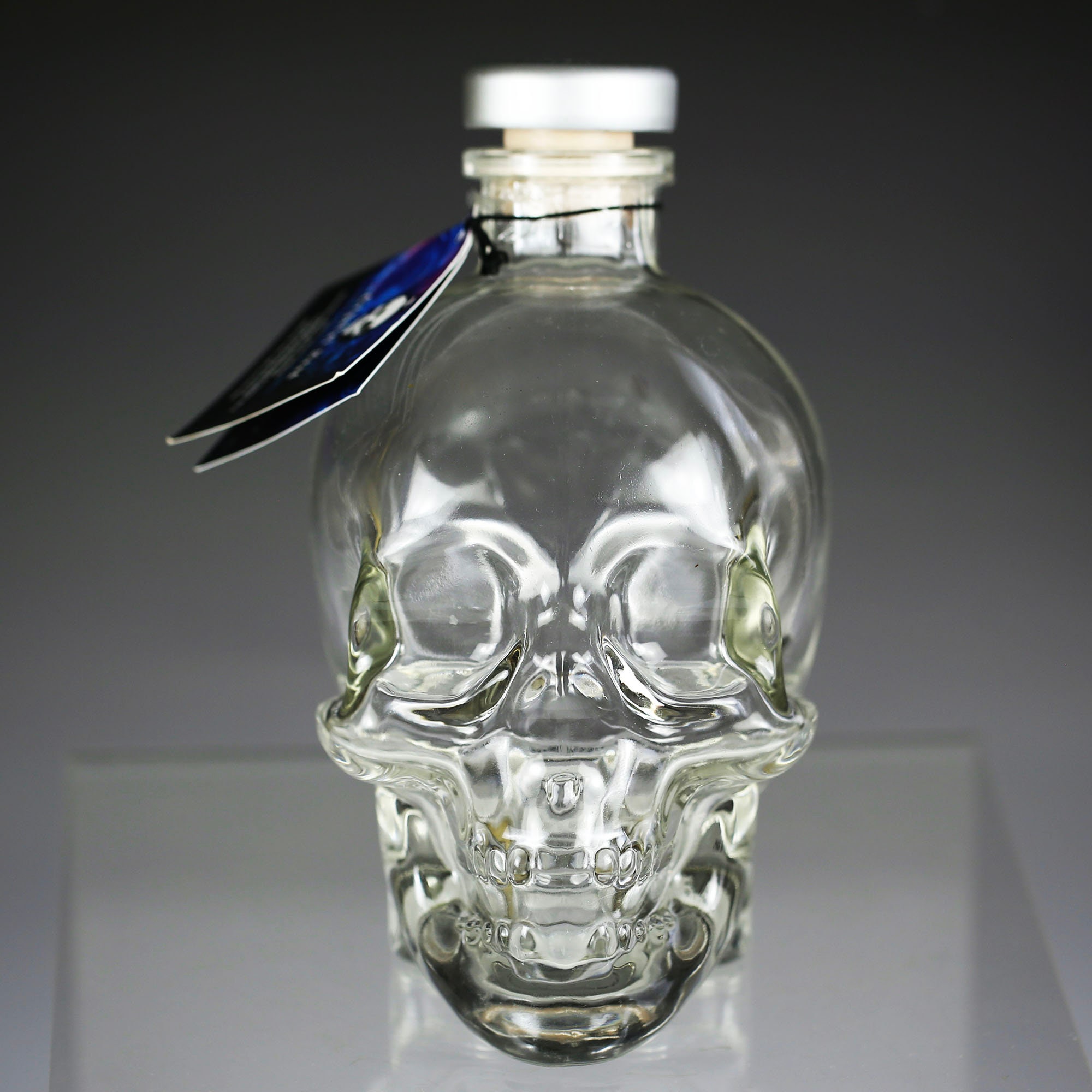 Dan Aykroyd Crystal Head Skull Empty Bottle, Blue Weber Agave Vodka ...