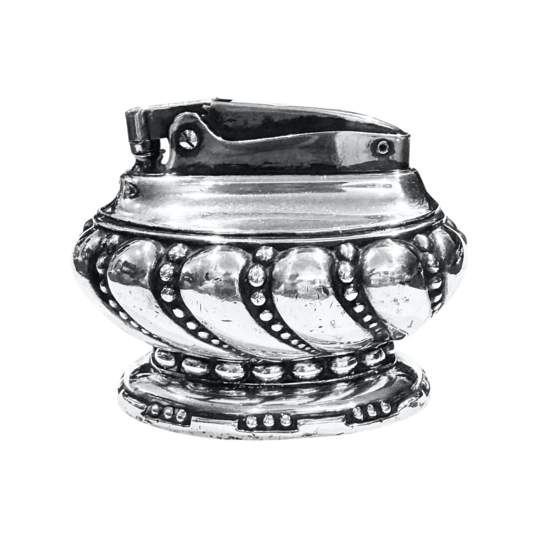 Vintage Ronson Crown Table Lighter – Silver Plated Icon From 1936–1954 ...
