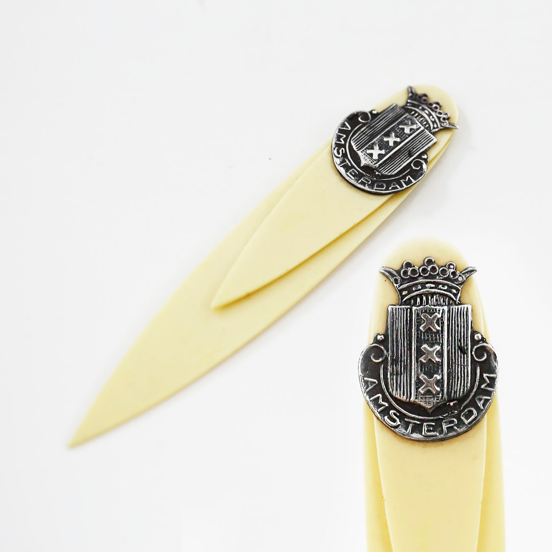 Antique Plastic Bookmark Page Turner, Souvenir From Amsterdam ...