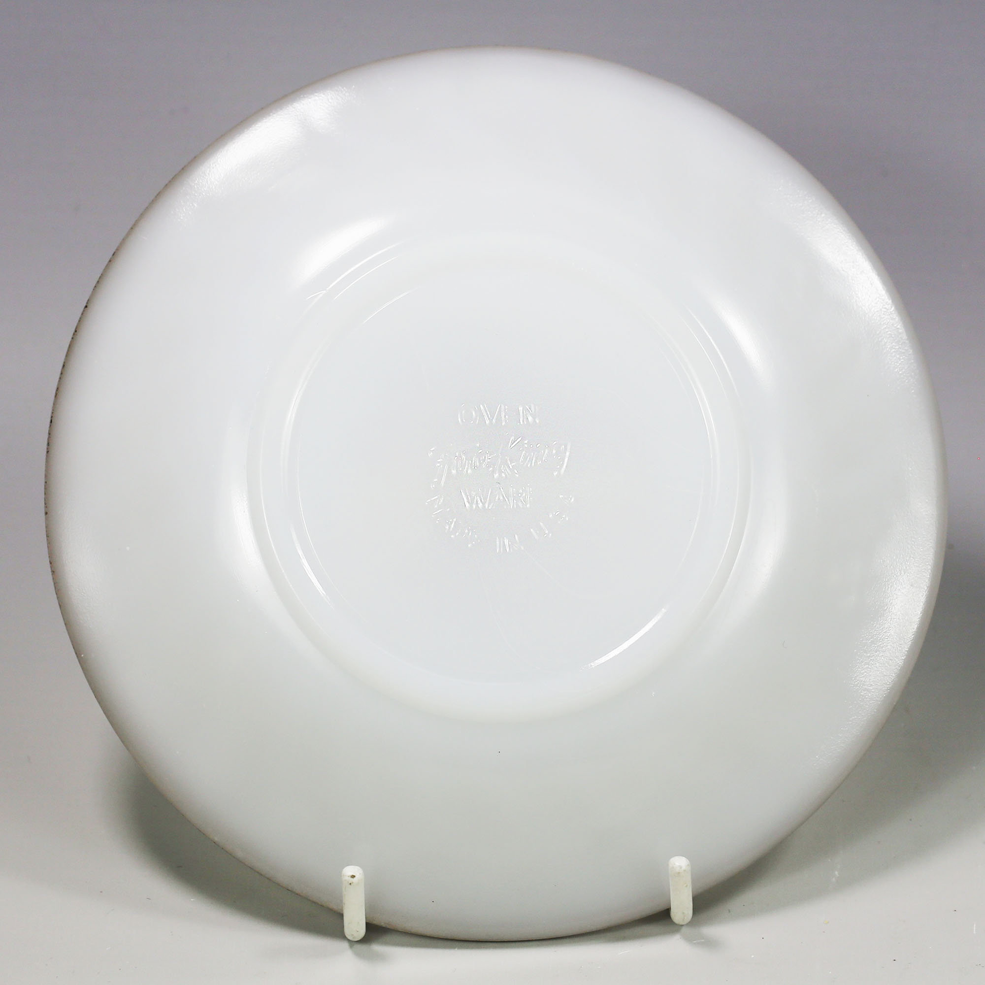 Set 8 Vintage Anchor Hocking Oven Ware Fire King Saucers Milk - Etsy