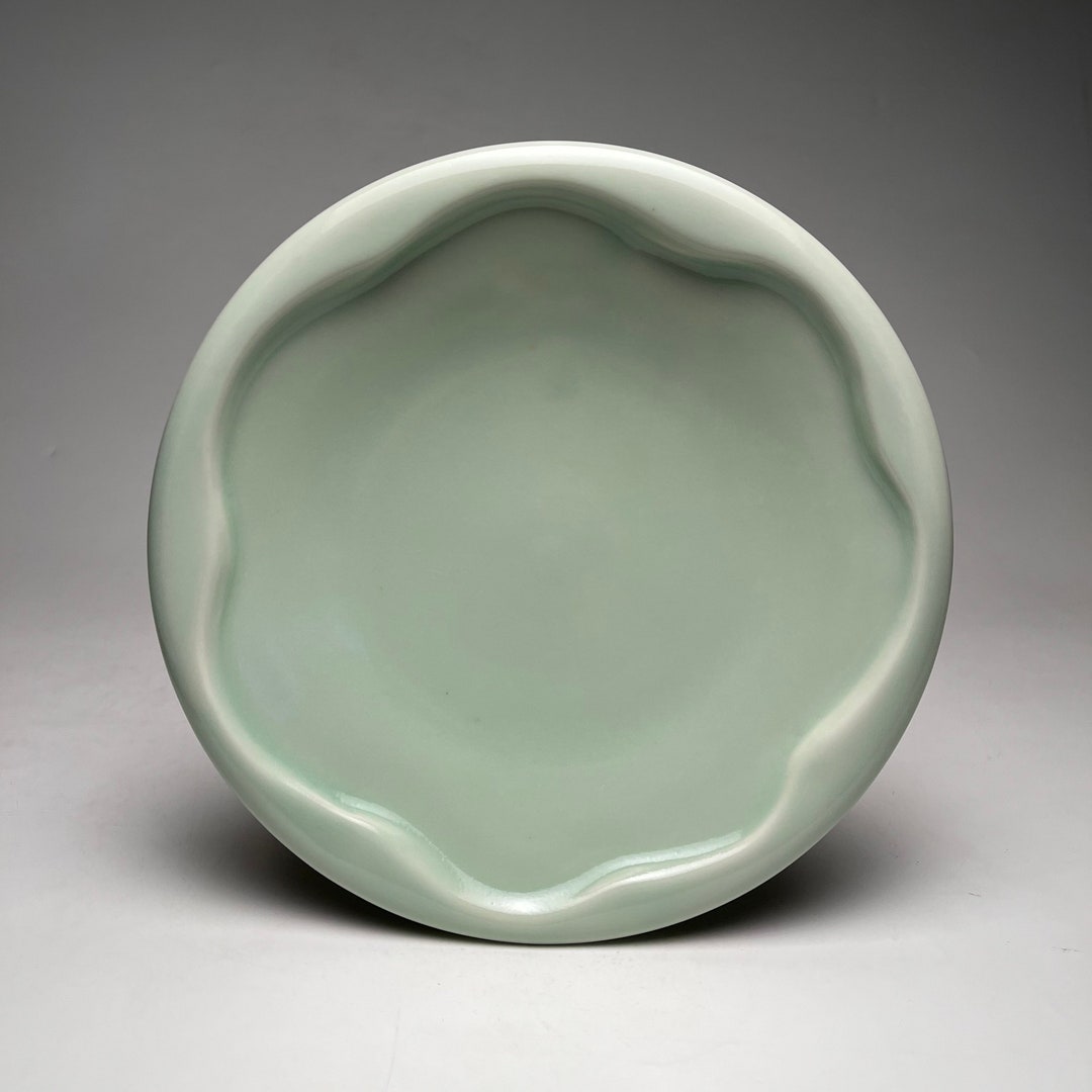 Slip Edged Plate - Etsy