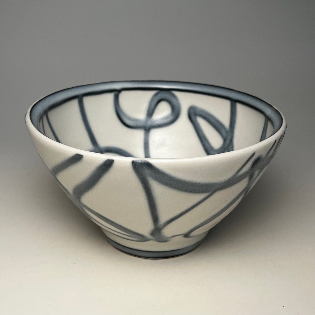 Round Pollock Bowl - Etsy