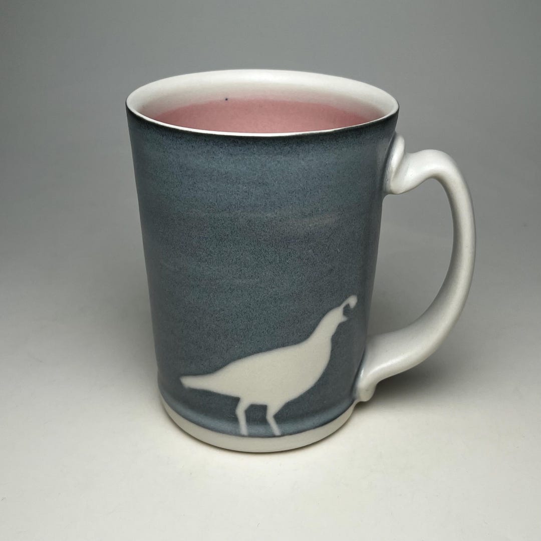 Quail Cylinder Mug - Etsy