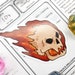 Pie Mimic Sticker // Dnd DM Nerd Geek Gift Cute // Creature Monster ...