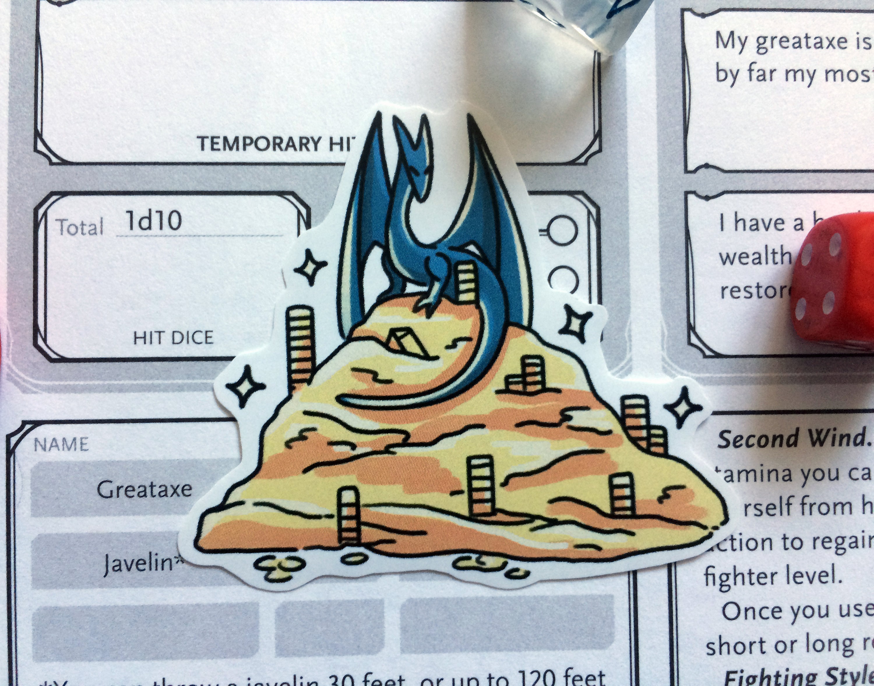 Art & Collectibles Treasure Chest Sticker Pack D&D Inspired Set of 5 ...