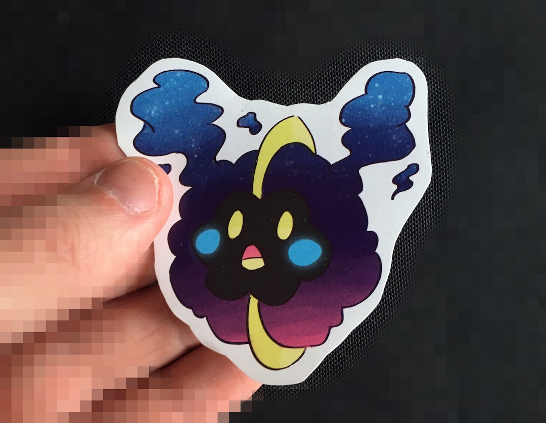 Cosmog Nebby Sticker // Pokemon Sun Moon Ultra Legendary Ultra Beast ...