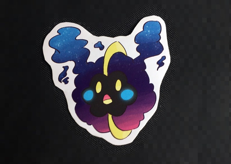 Cosmog Nebby Sticker // Pokemon Sun Moon Ultra Legendary Ultra - Etsy