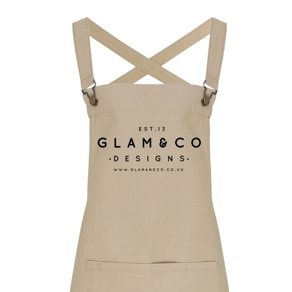 Custom Logo Apron - Etsy