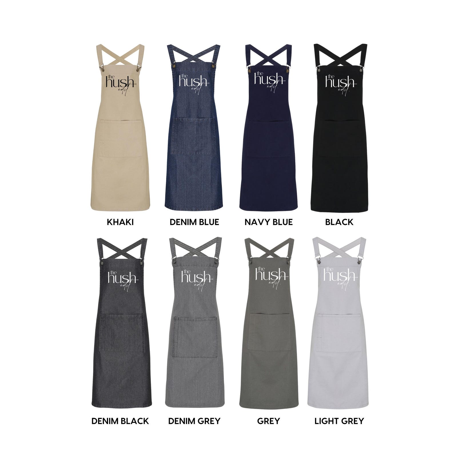 Custom Denim Logo Apron | Personalised Logo Apron | Aprons for Business ...