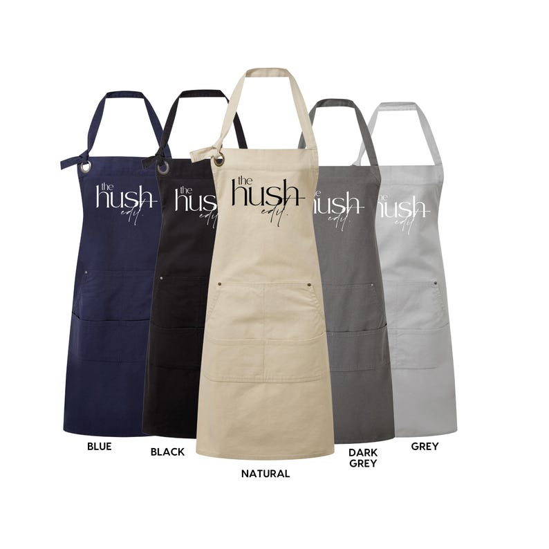 Personalised Apron With Pockets | Logo Design Apron | Aprons for Women ...