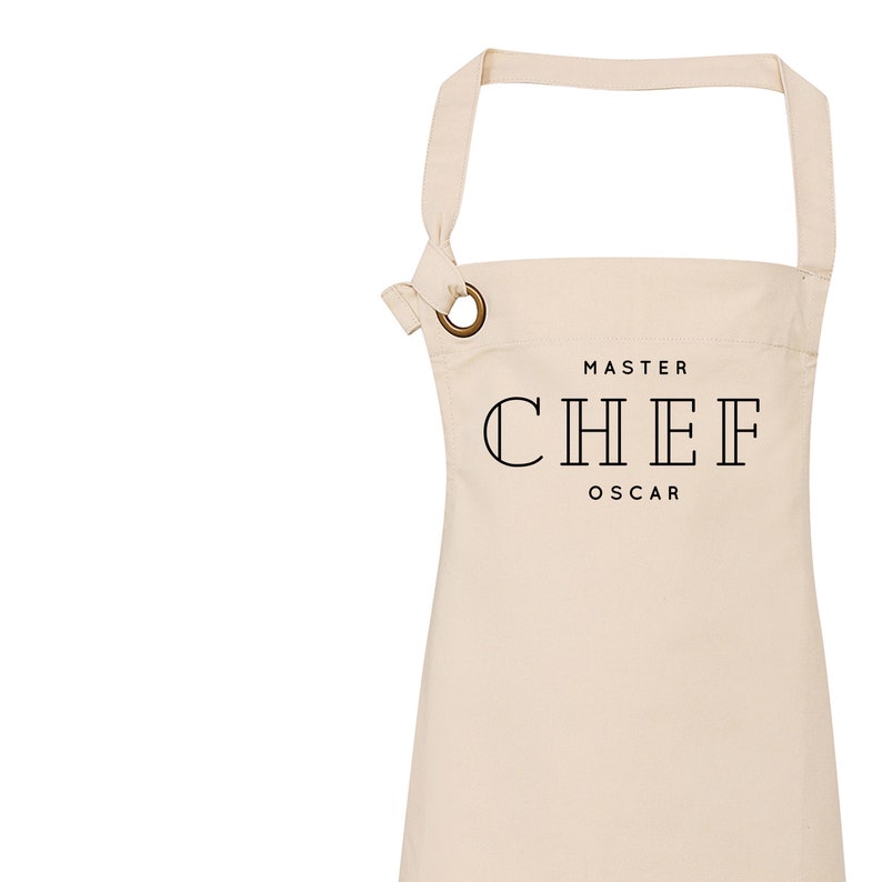 Master Chef Apron Aprons for Men Personalised Apron | Etsy