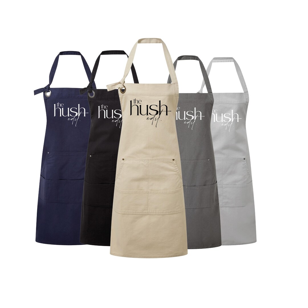 Personalised Apron With Pockets | Logo Design Apron | Aprons for Women ...