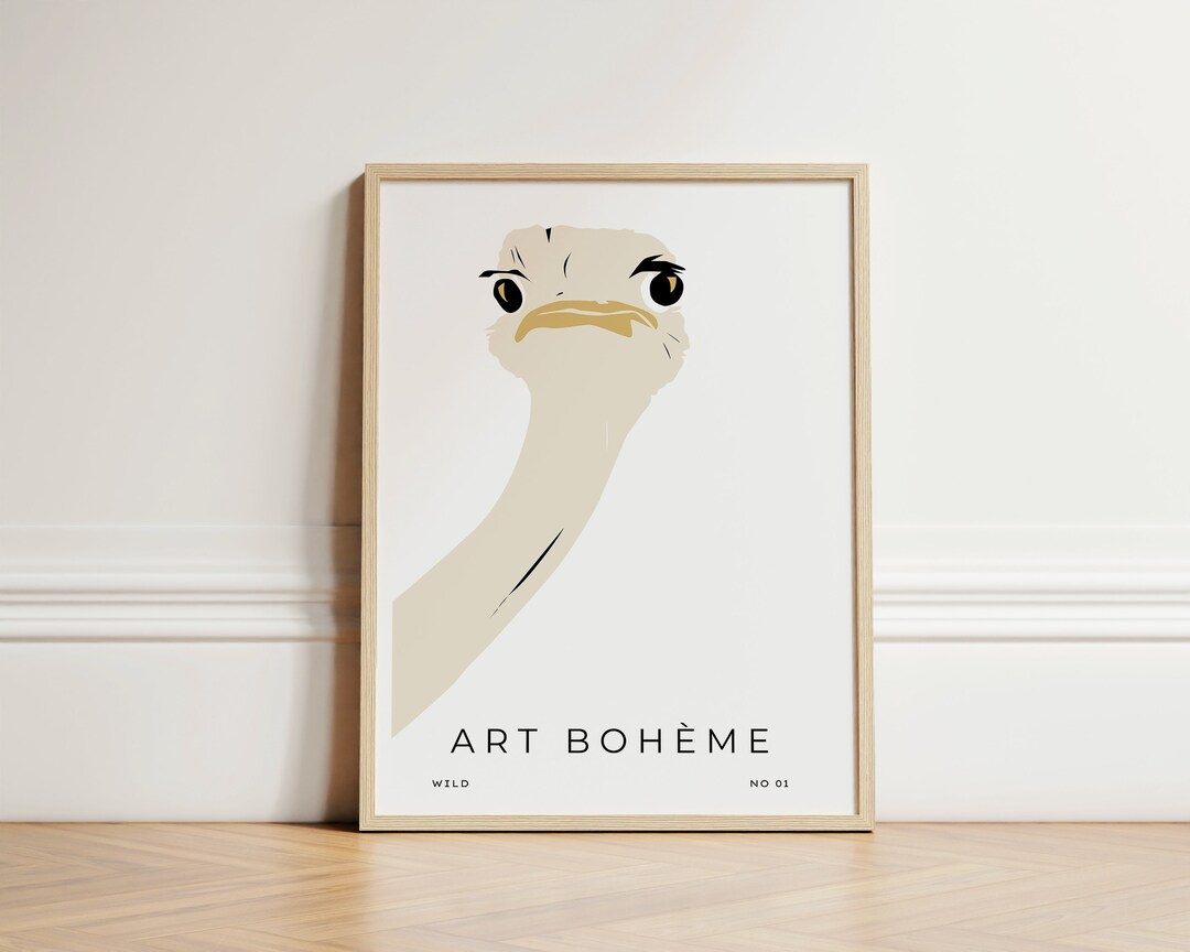 Boho Home Decor, Art mural animal sauvage, imprimé animal sauvage ...