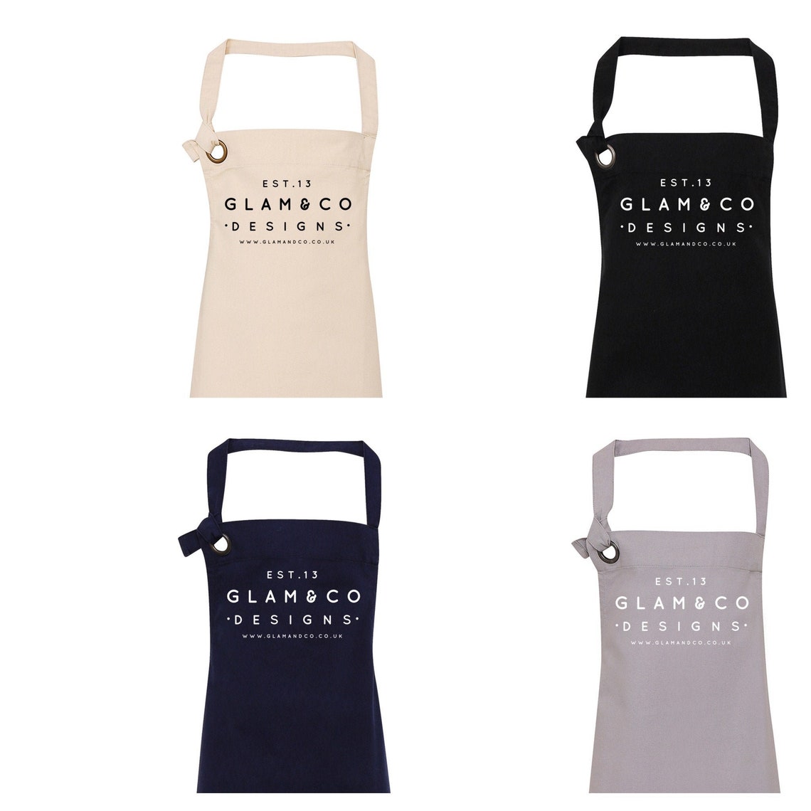 Personalised Apron Logo Design Apron Aprons for Women | Etsy UK