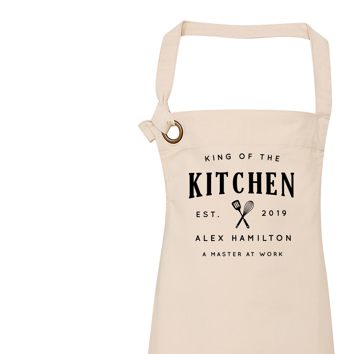 Personalised Apron for Men Aprons for Men King of the - Etsy
