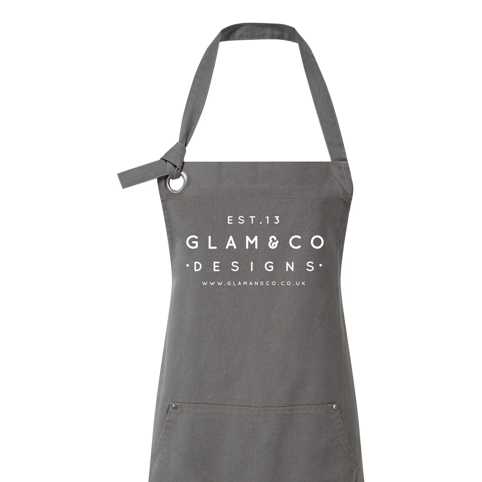 Personalised Apron With Pockets Logo Design Apron Aprons - Etsy UK