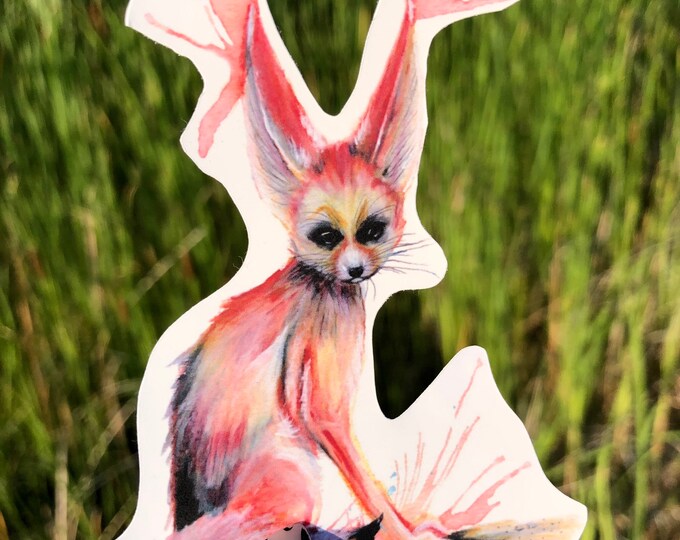 Fox Laptop Sticker Pack, Sassy Animal Vinyl Stickers, Waterproof VSCO ...