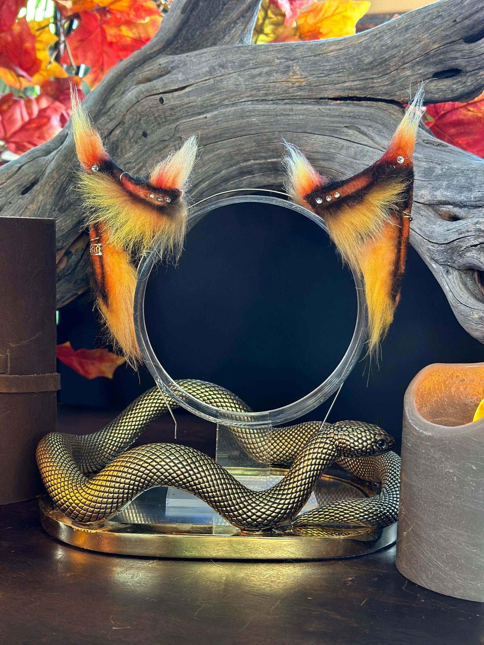 Flame Kitten Ears - Etsy