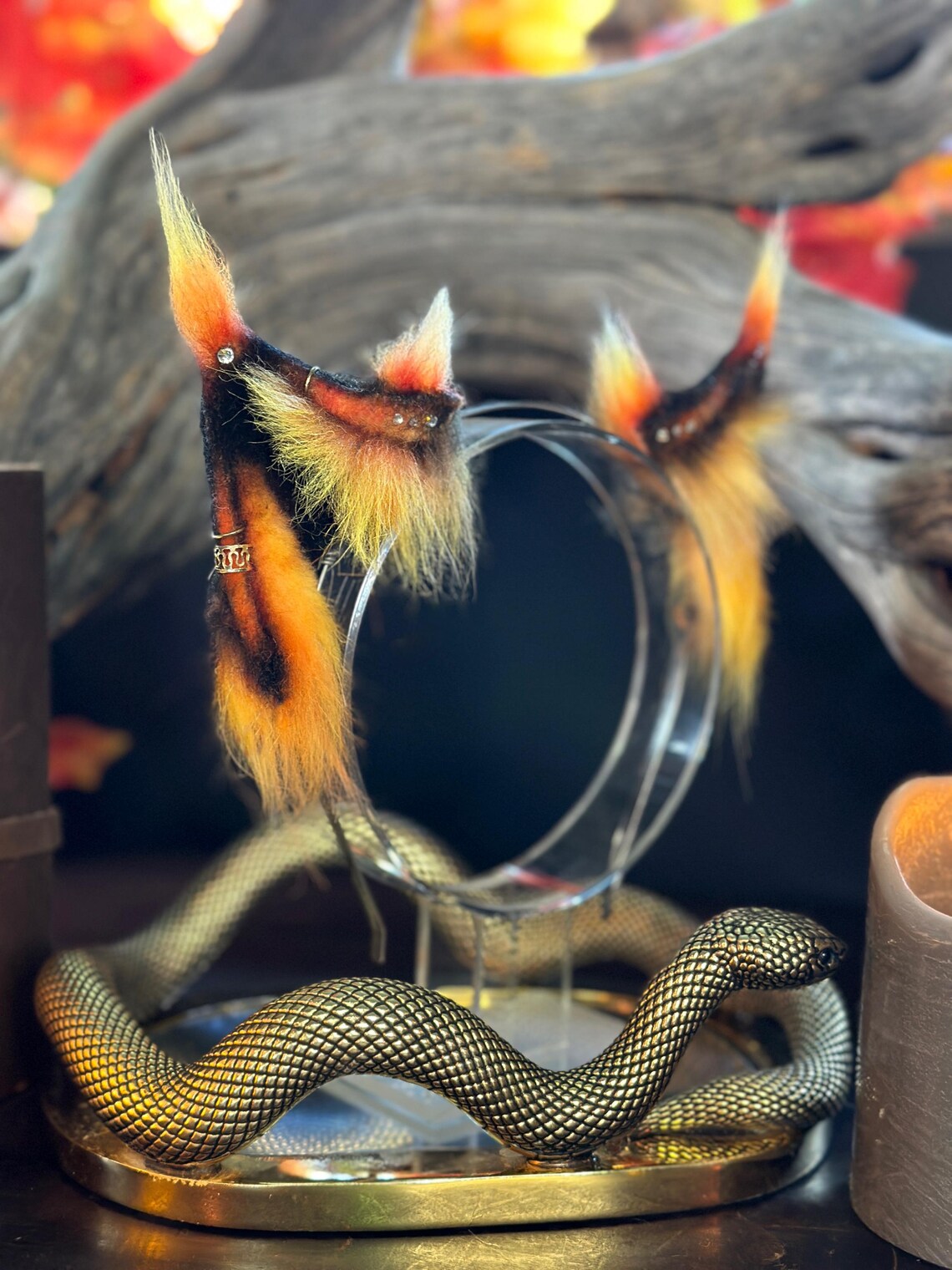 Flame Kitten Ears - Etsy