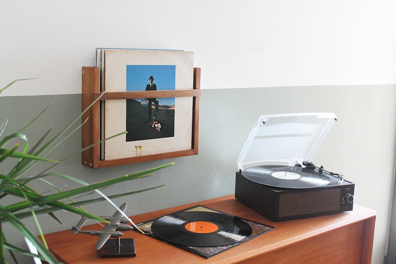 Wall Vinyl Record Shelf. Vinyl Records Storage Minimalistic - Etsy