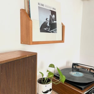 Vinyl Record Storage | Vinyl Records Shelf | Desk Vinyl Record Storage ...