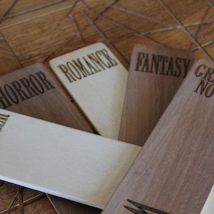 Book Shelf Dividers Books Separators Book Shelf Organizer Genre Books ...