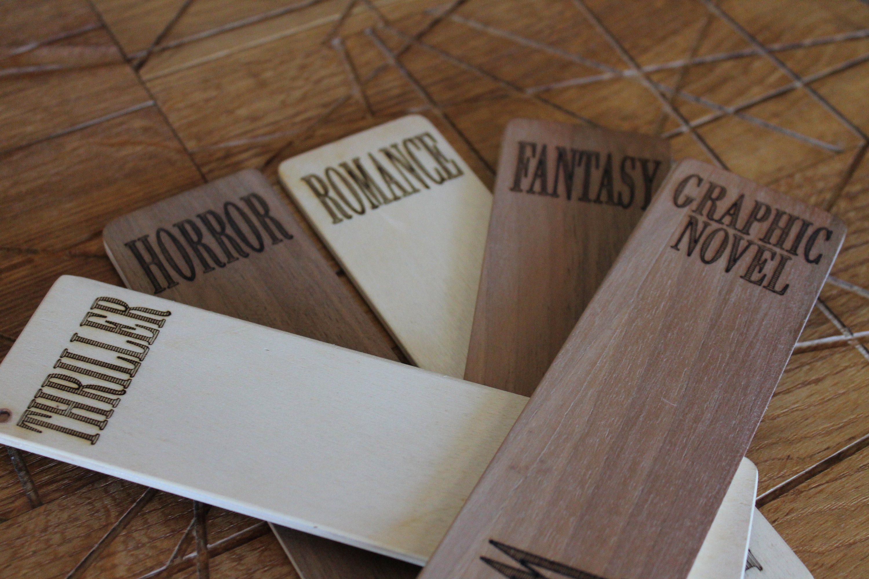 Book Shelf Dividers | Books Separators | Book Shelf Organizer | Genre ...