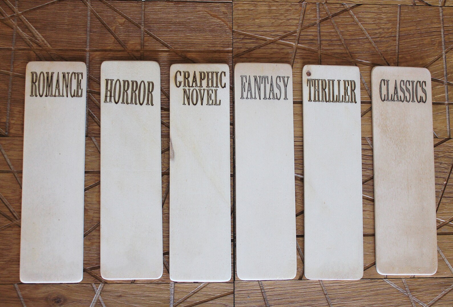Book Shelf Dividers | Books Separators | Book Shelf Organizer | Genre ...