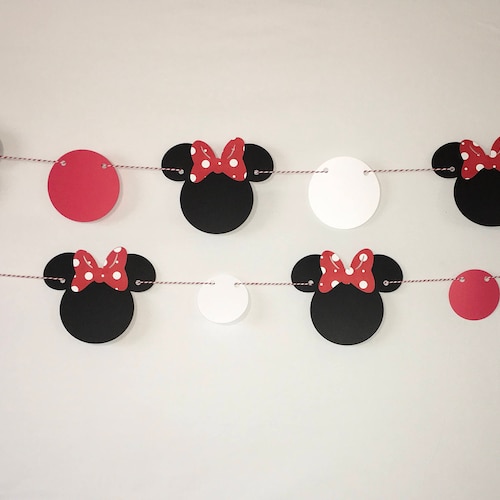 Minnie Mouse Banner - Etsy