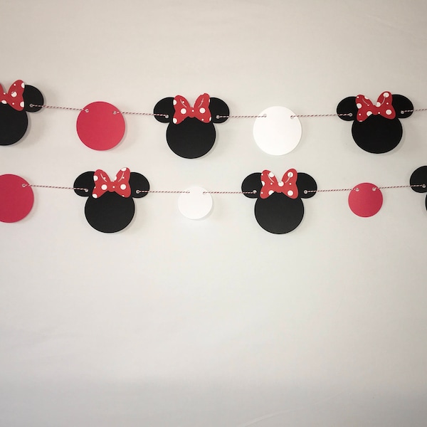 Minnie Mouse Banner - Etsy