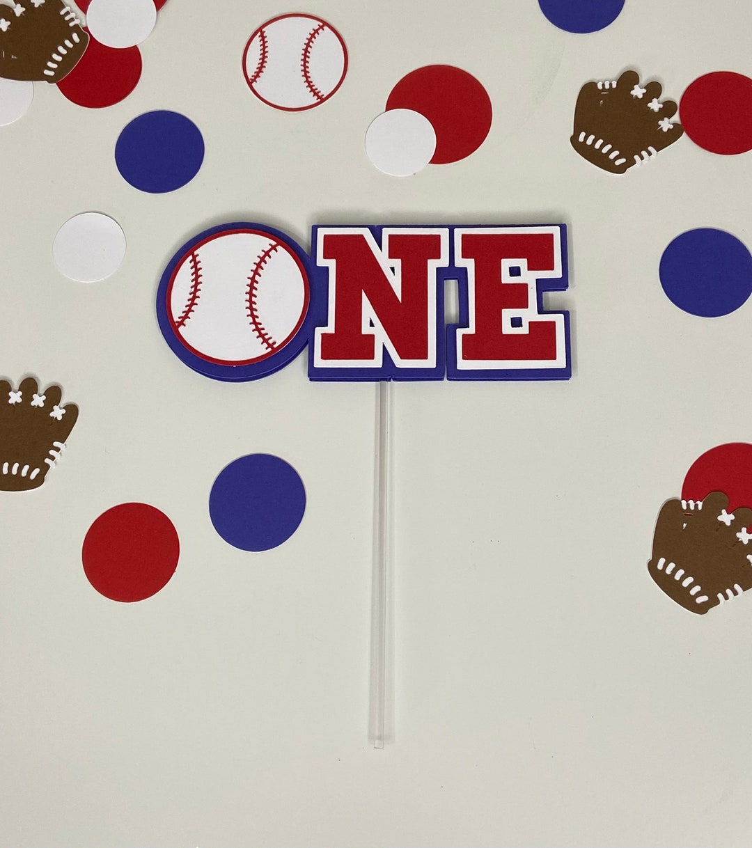 Baseball Theme Smash Cake Topper / First Birthday / My Rookie Year ...