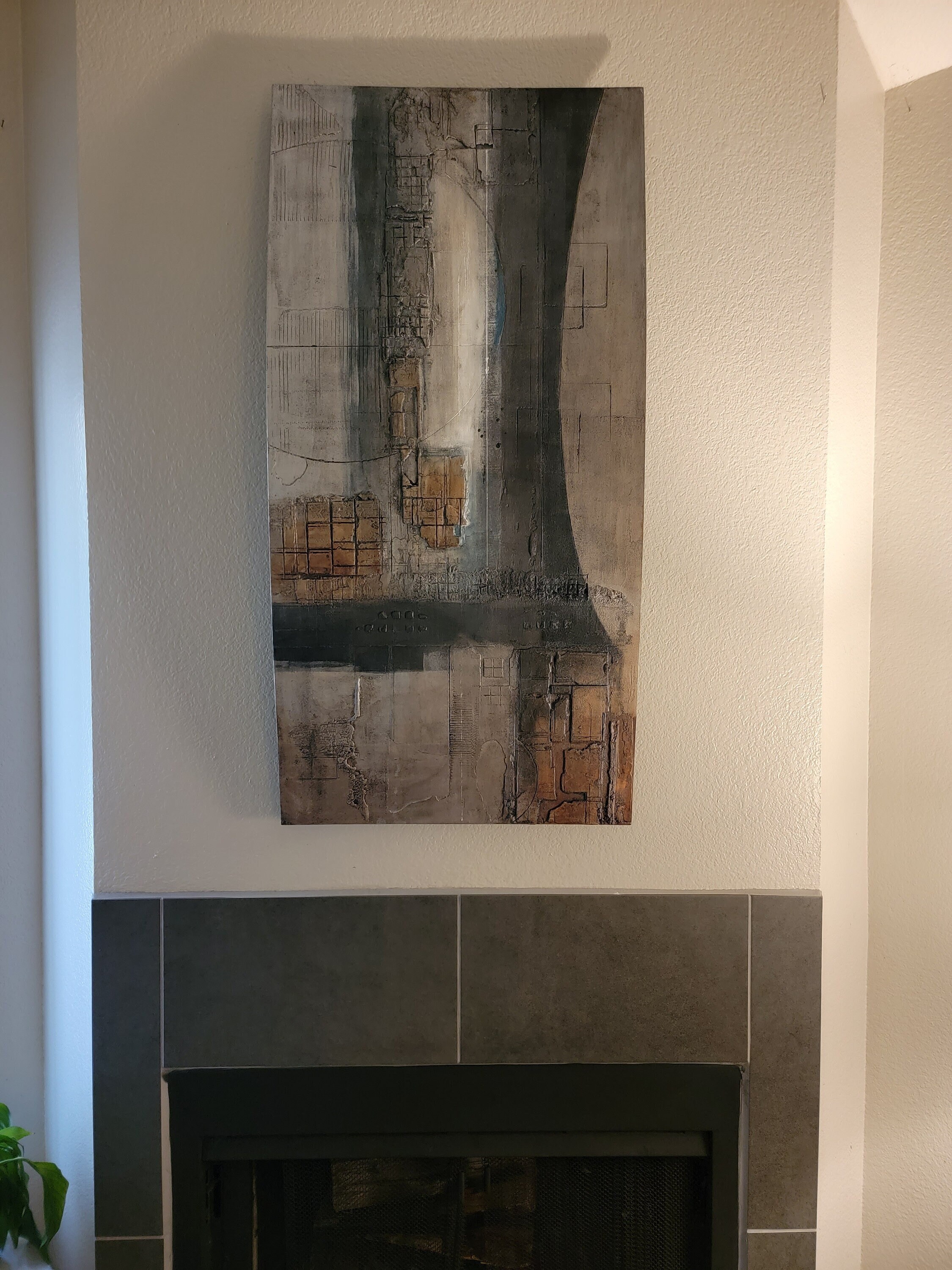 Wall Sculpture With Dynamic Heavy Texture. This Original Art is Made to ...