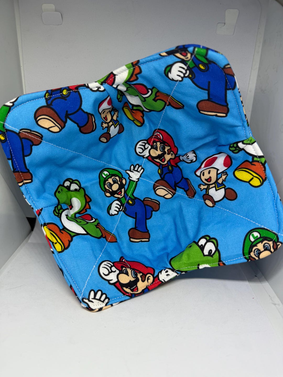 Mario & Yoshi Bowl Cozy - Etsy