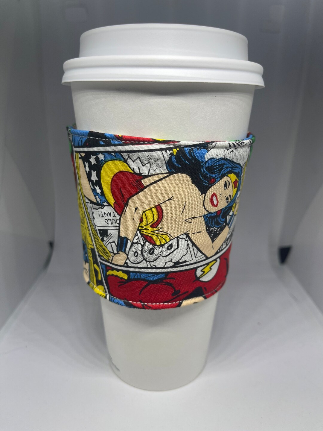 DC Comics Drink Cozy - Etsy