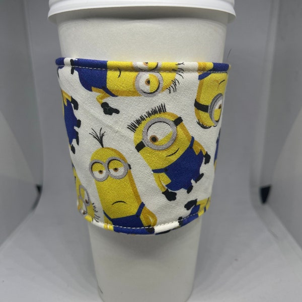 Minion Coffee Cozy - Etsy