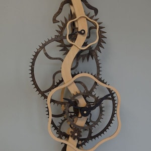 SEXTUS Wooden Clock Kit - Etsy