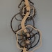 Serpentine Wooden Clock Kit - Etsy