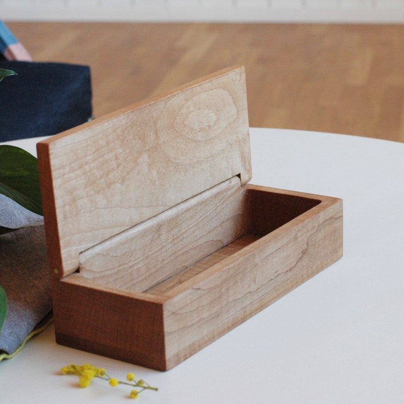 Maple Wood Box - Etsy UK