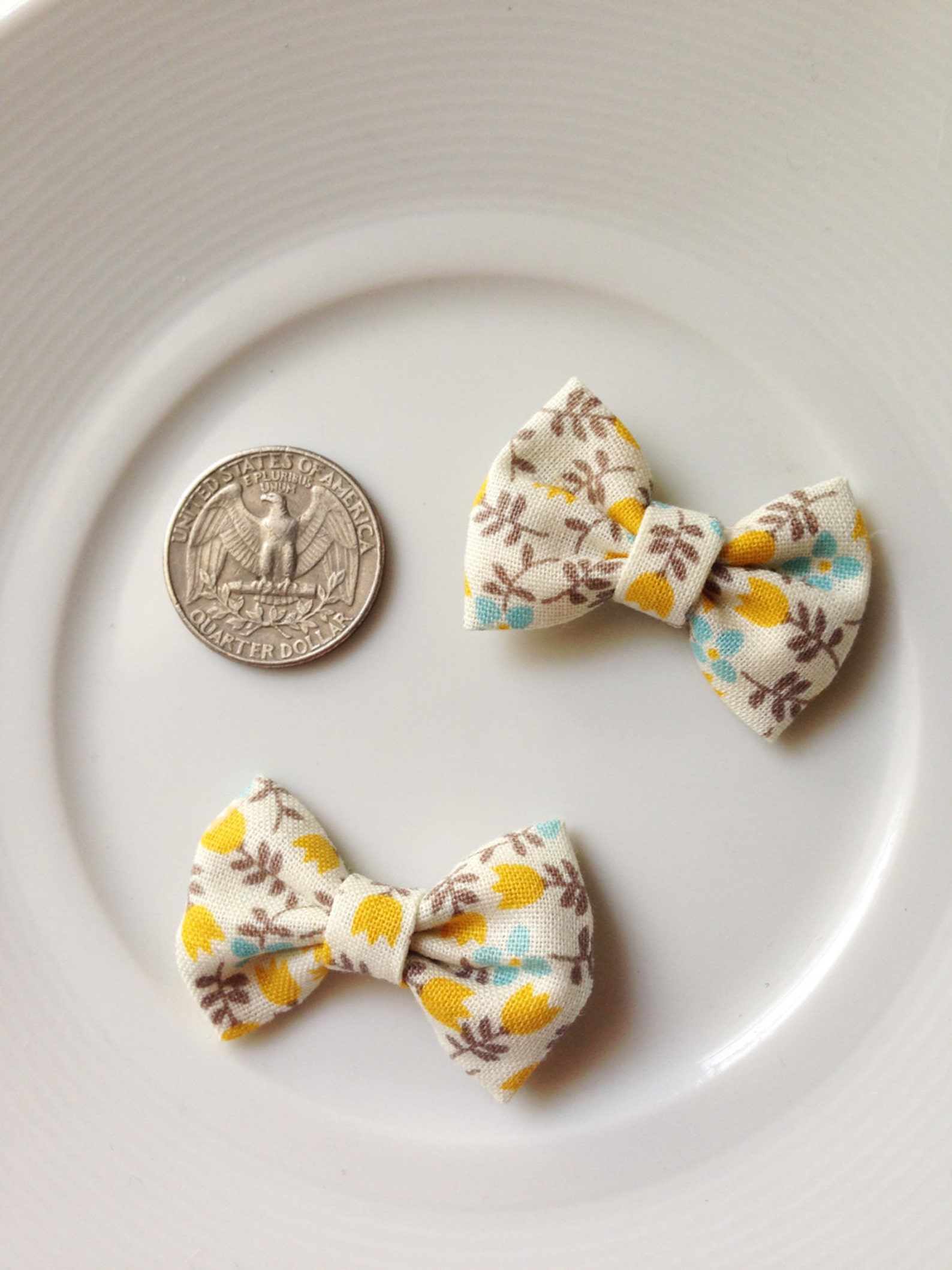 E015 Very Cute Mini Bow Hair Clip for Baby/female - Etsy