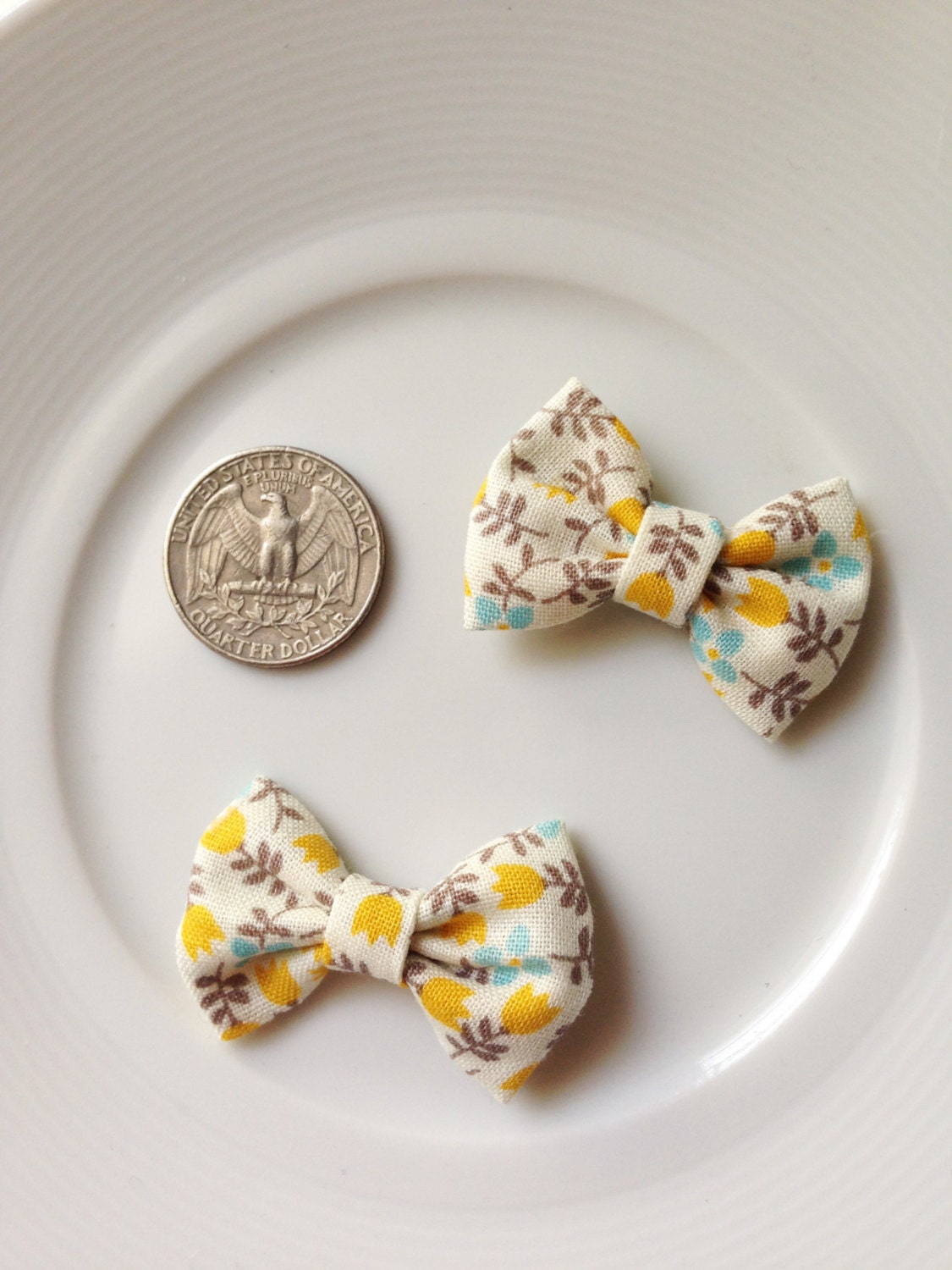 E015 Very Cute Mini Bow Hair Clip for Baby/female - Etsy