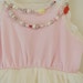 The Helen :5T Size White Pink Lace Tutu Pearl Necklace Dress - Etsy