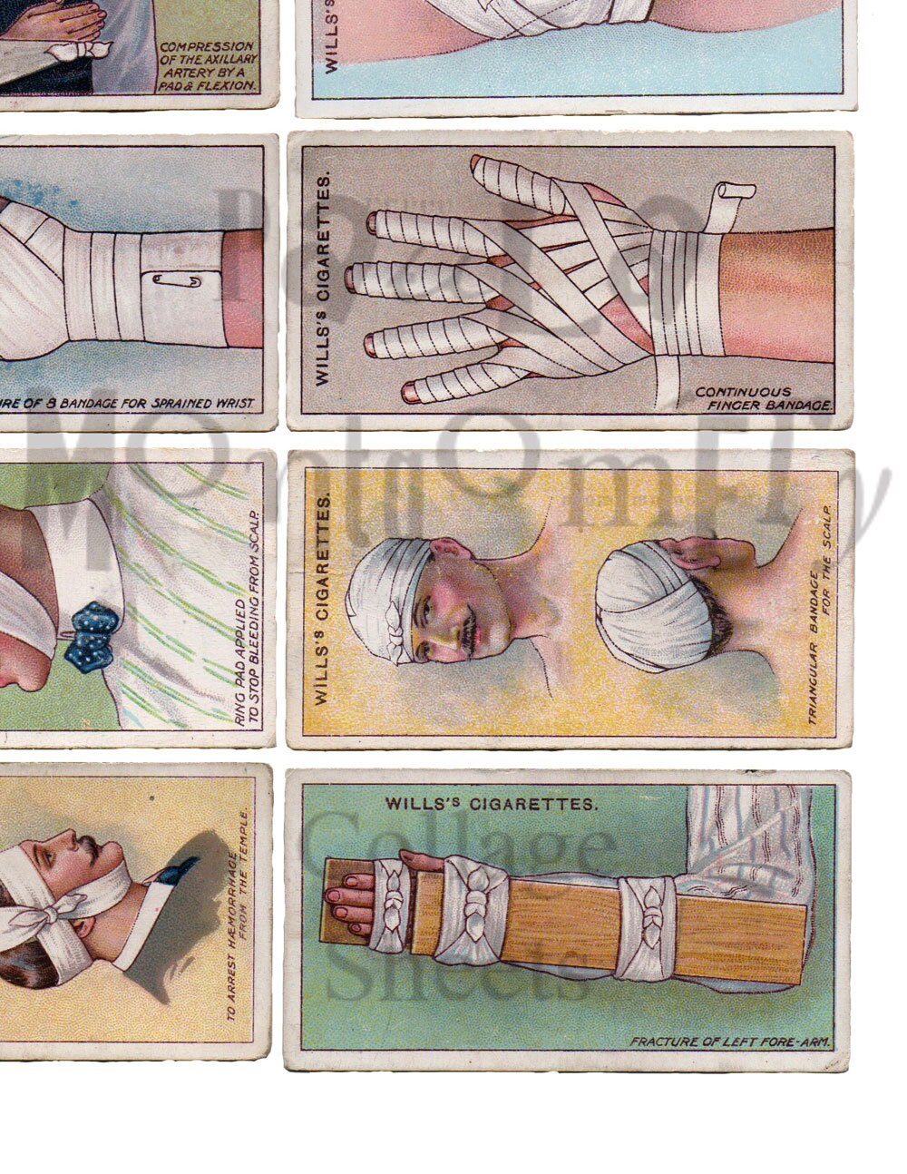 First Aid Number 1 Digital Download Collage Sheet - Etsy