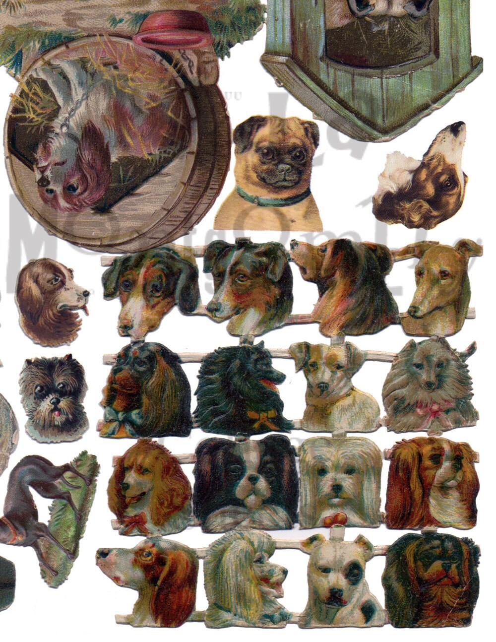 Dogs Number 2 Digital Download Collage Sheet - Etsy