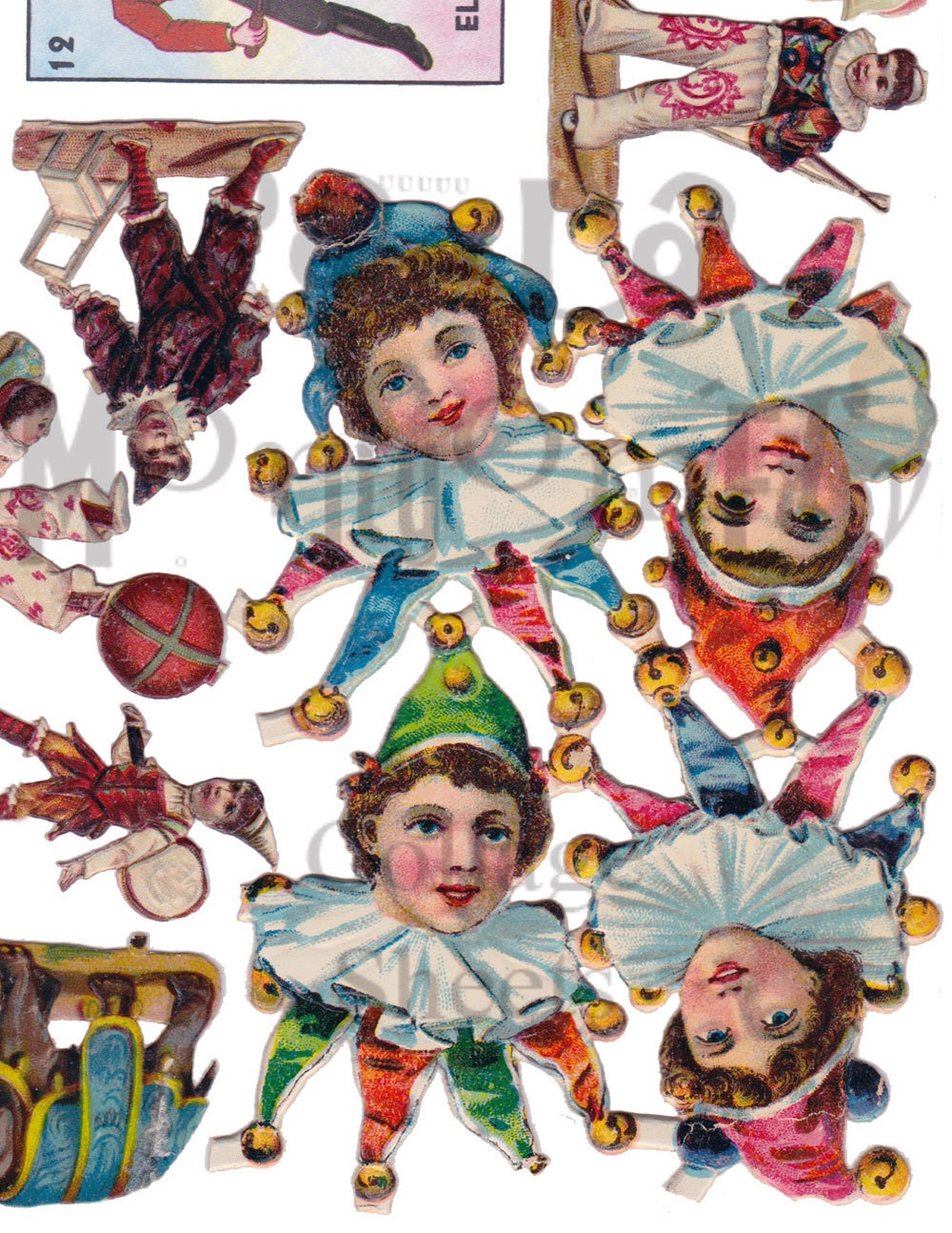 Circus Stuff #3 Digital Download Collage Sheet - Etsy